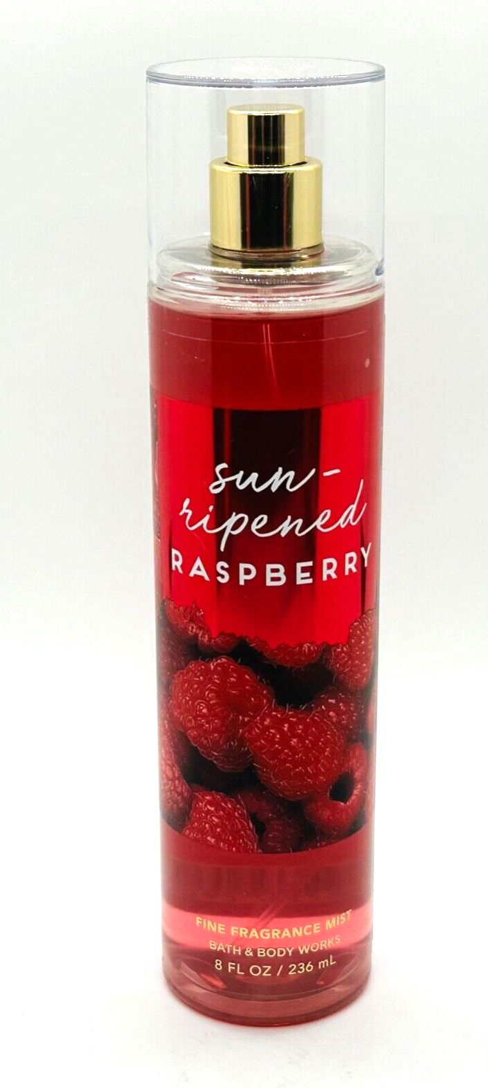 Bath & Body Works SUN-RIPENED RASPBERRY Fine Fragrance Mist Spray 8 oz ...