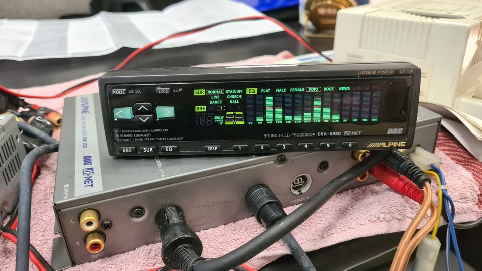 Alpine Era- G320 Equalizer Sound Field Processor | eBay