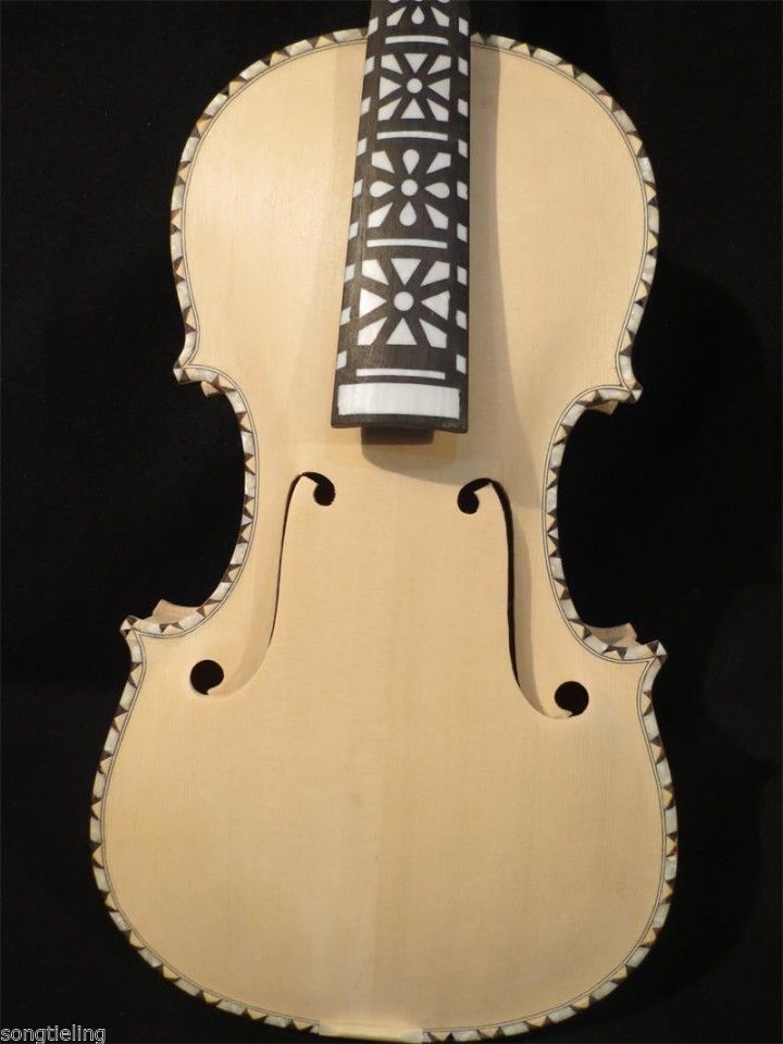 Hand made of Unfinished 4/4 violin 8 strings (4*4) strings Hardanger ...