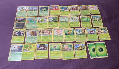 Pokemon TCG Card Leaf Bundle x33 | eBay