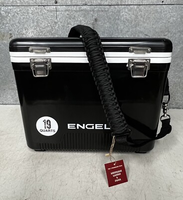 Engel 19 Qt Cooler Dry Box, Black & White. | eBay