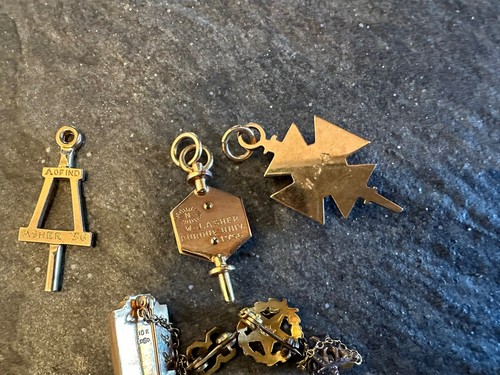 Lot of 10K Scrap or wearable gold membership pins & more, 16 grams | eBay