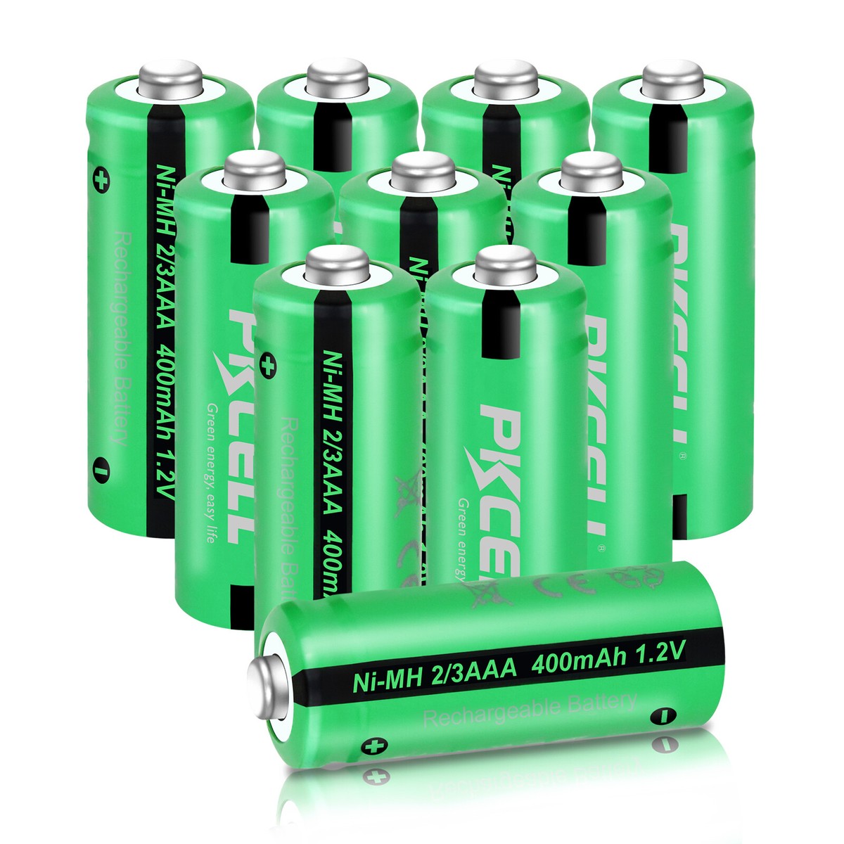 Rechargeable Battery Aa 1 2v 400mah