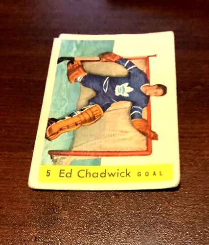 1959 - 60 Parkhurst #5 Ed Chadwick Toronto Maple Leafs | eBay