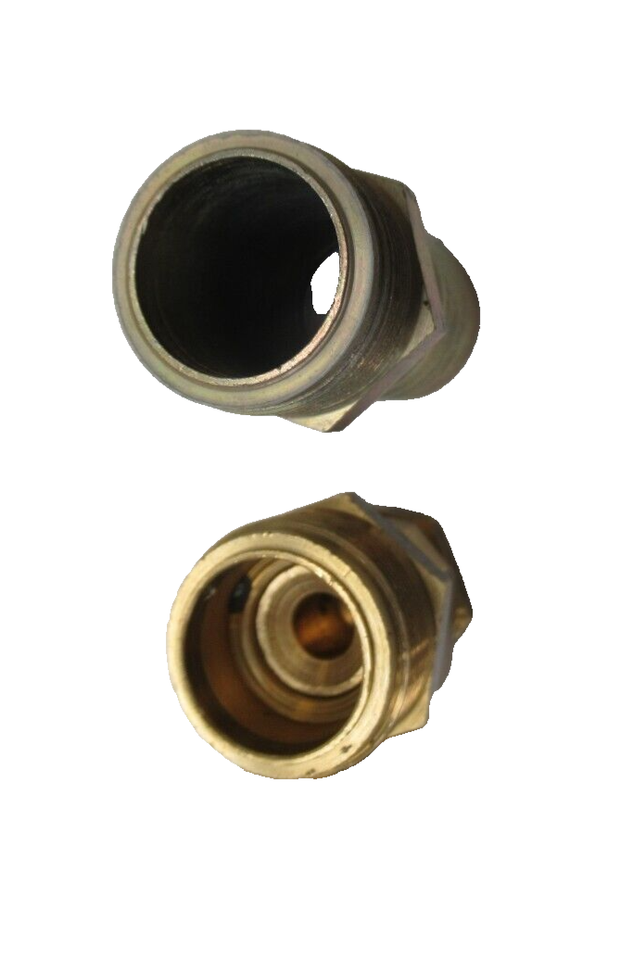 Rochester Quadrajet 4bbl Carburetor Fuel Banjo Inlet Fitting Adapter ...
