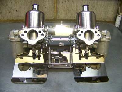 MGB Twin SU HS4 Carburettor Heat Shield Polished Stainless Steel | eBay UK