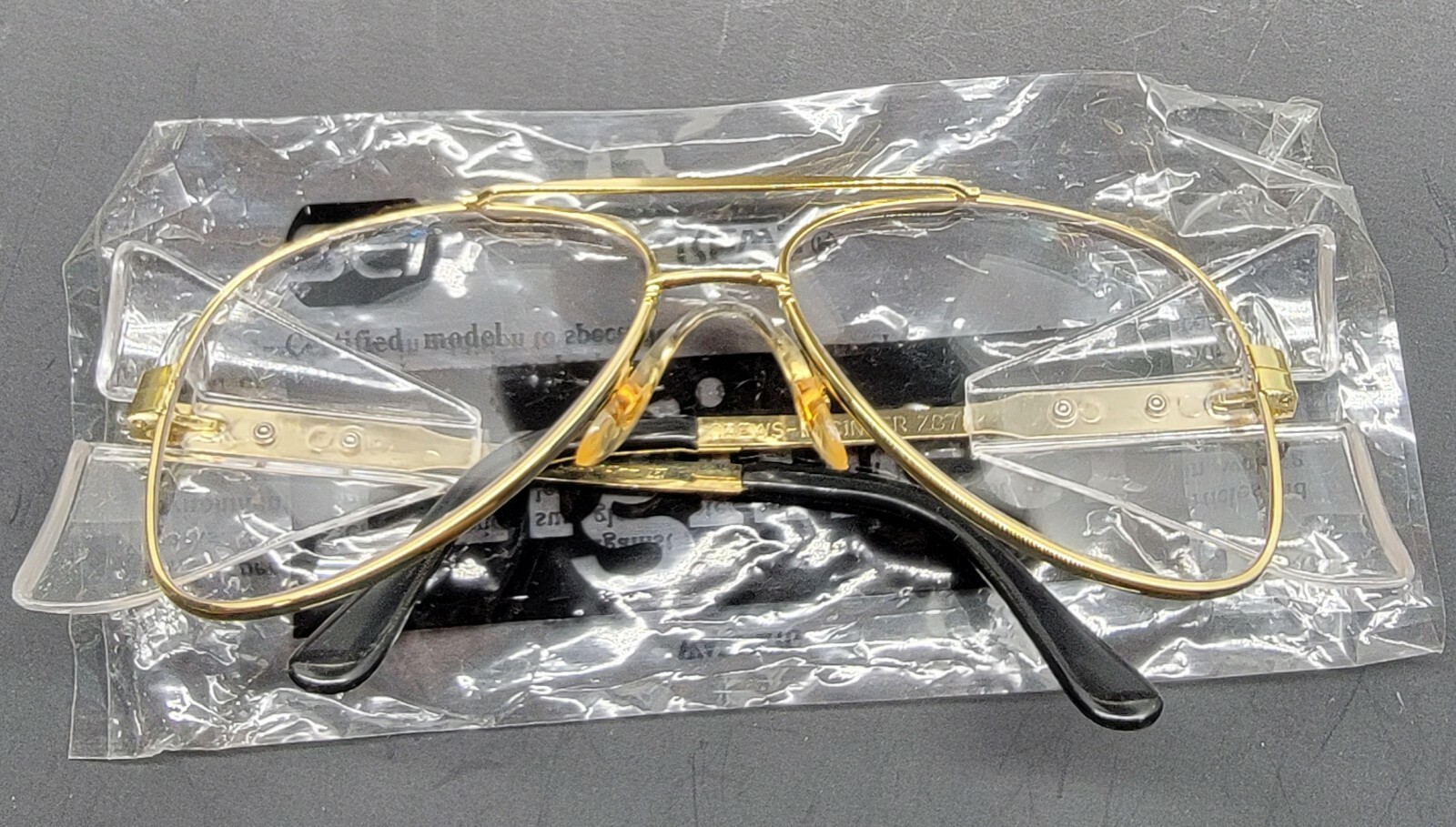Vintage Safety Glasses Crews Engineer Z87z94.3/z87.1 cv58 z87 (NEW WITH ...