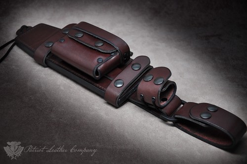 Tom Brown Tracker Knives Custom Leather Bushcraft Sheath - The ...