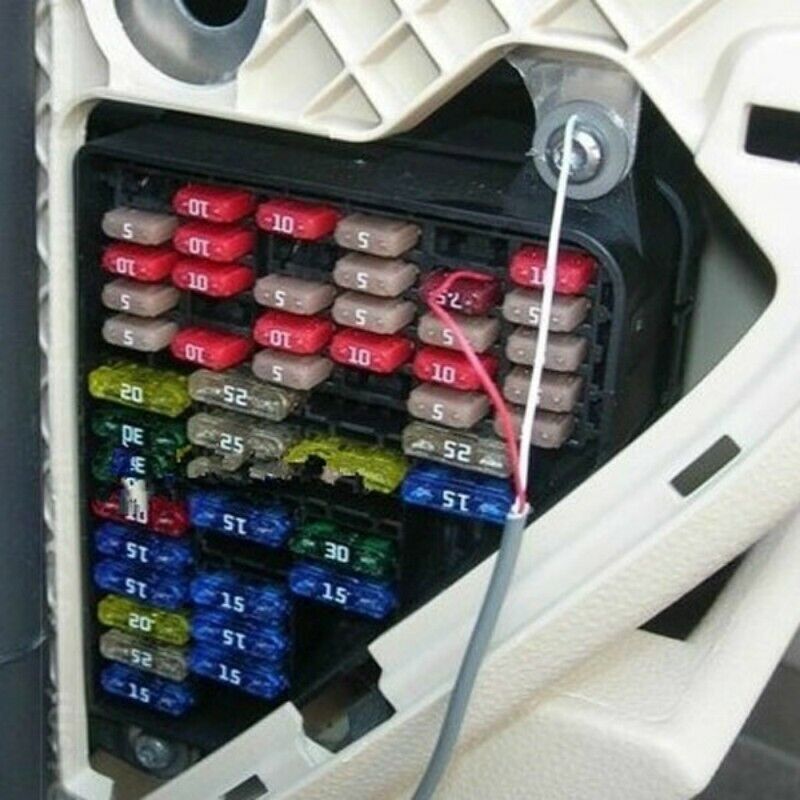 50x 25A 25 Amp Car Fuses ATM Mini Blade Car Fuse Auto Mini Fuses 25 ...