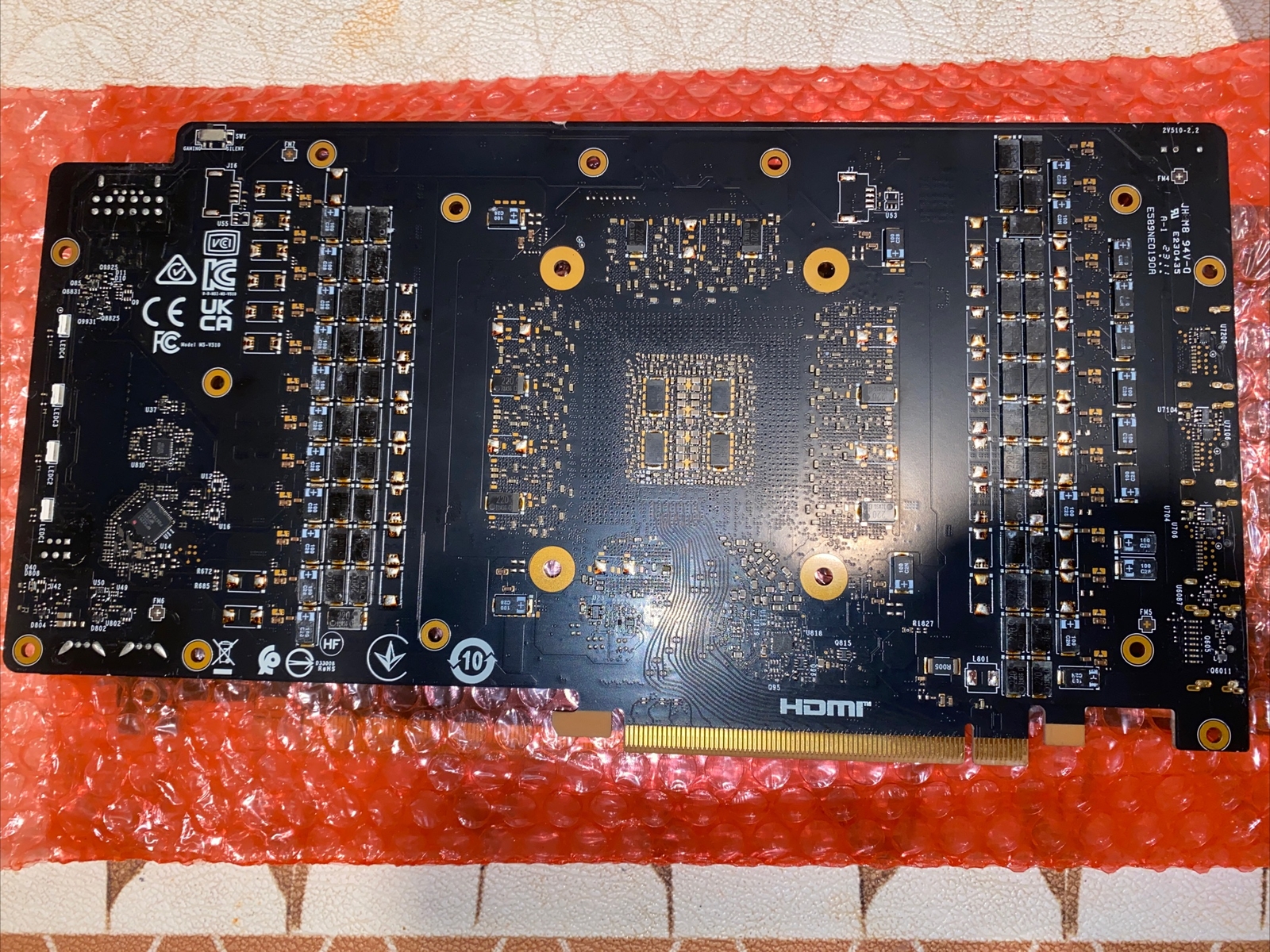 (FOR PARTS) PCB Board For MSI GeForce RTX 4090 SUPRIM X No Core Chip ...