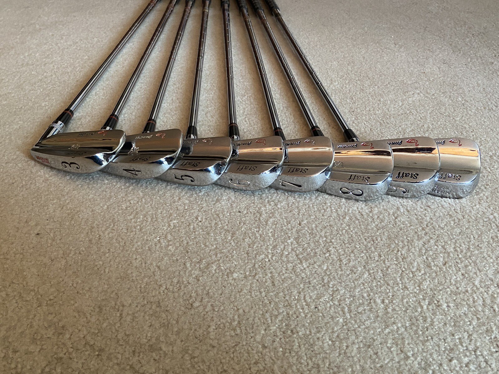 wilson staff gooseneck iron set Very Good Condition Pw-3 iron | eBay