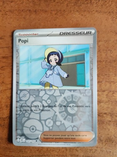 Carte Pokemon POPI 193/197 REVERSE EV3 Ecarlate et Violet OBF FR NEUF ...