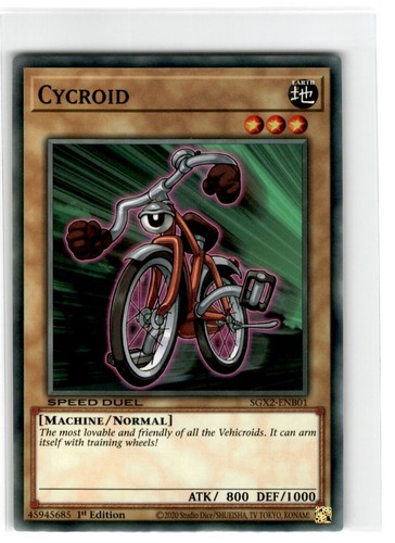 Yu-Gi-Oh! Speed Duel Cycroid Common SGX2-ENB01 Near Mint 1st Edition | eBay