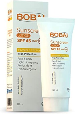 Bobai Lotion Sun Screen Lotoin SPF 45 advanced formula effective skin ...