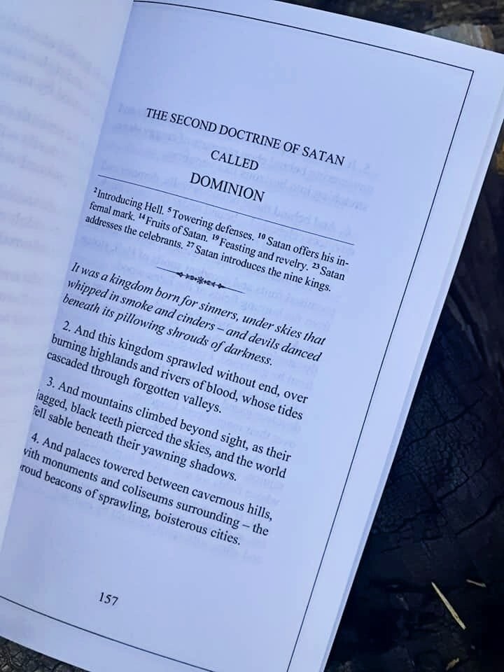 The Infernal Gospel – World-Renowned Theistic Satanic Bible - Signed | eBay