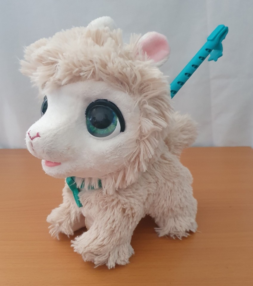 Hasbro FurReal Walkalots Big Wags Llama Interactive Pet Toy | eBay