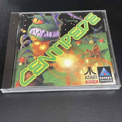 CENTIPEDE ATARI PC COMPUTER CD ROM GAME 1998 WINDOWS HASBRO Vintage ...