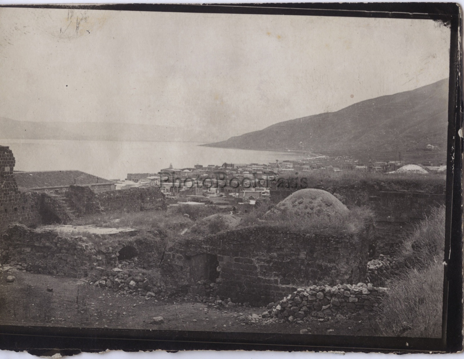 Tiberias Israel Palästina Reise Im Nahen Osten 1909 Vintage Silber ...