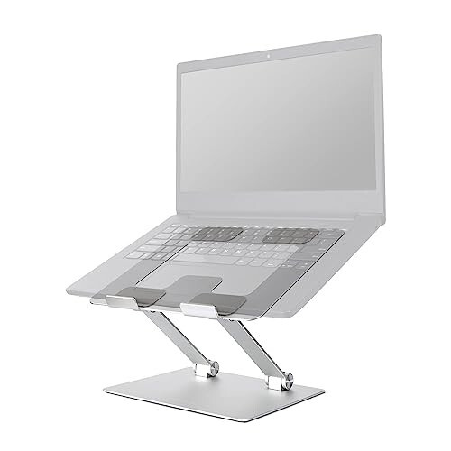 Amazon Basics Ergonomic and Foldable Laptop Stand for Desk ...