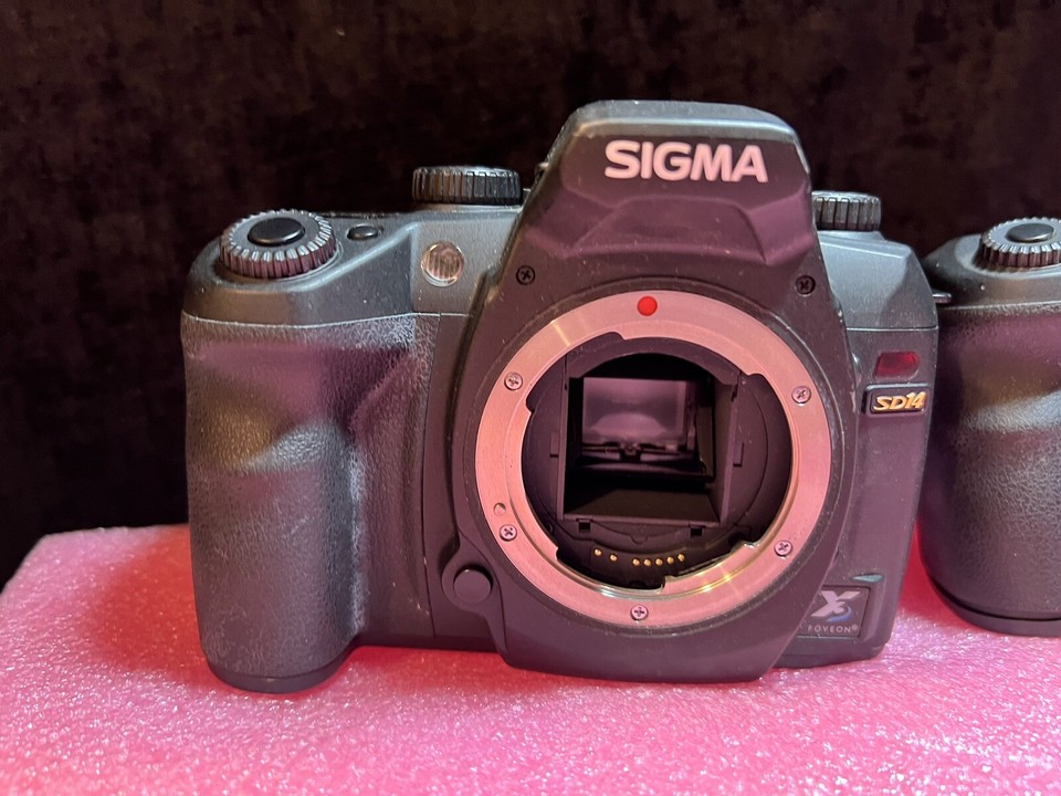 LOT OF 2 SIGMA SD14 Digital DSLR CAMERA 85126924416| eBay