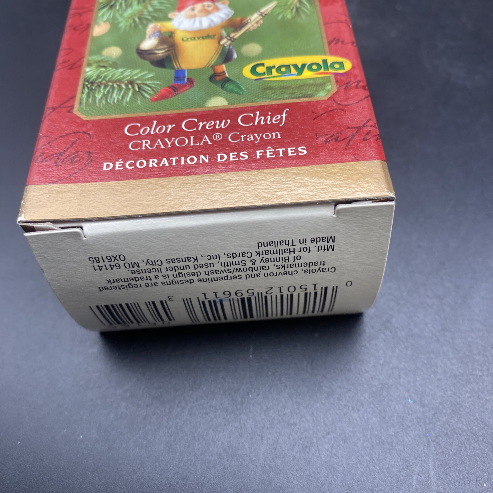 Hallmark Keepsake Christmas Ornament 2001 Crayola Crayons Color Crew ...