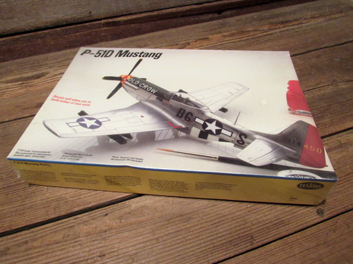 VINTAGE 1988 TESTORS SCALE 1/72 P-51D/K MUSTANG Model Kit - NEW SEALED ...