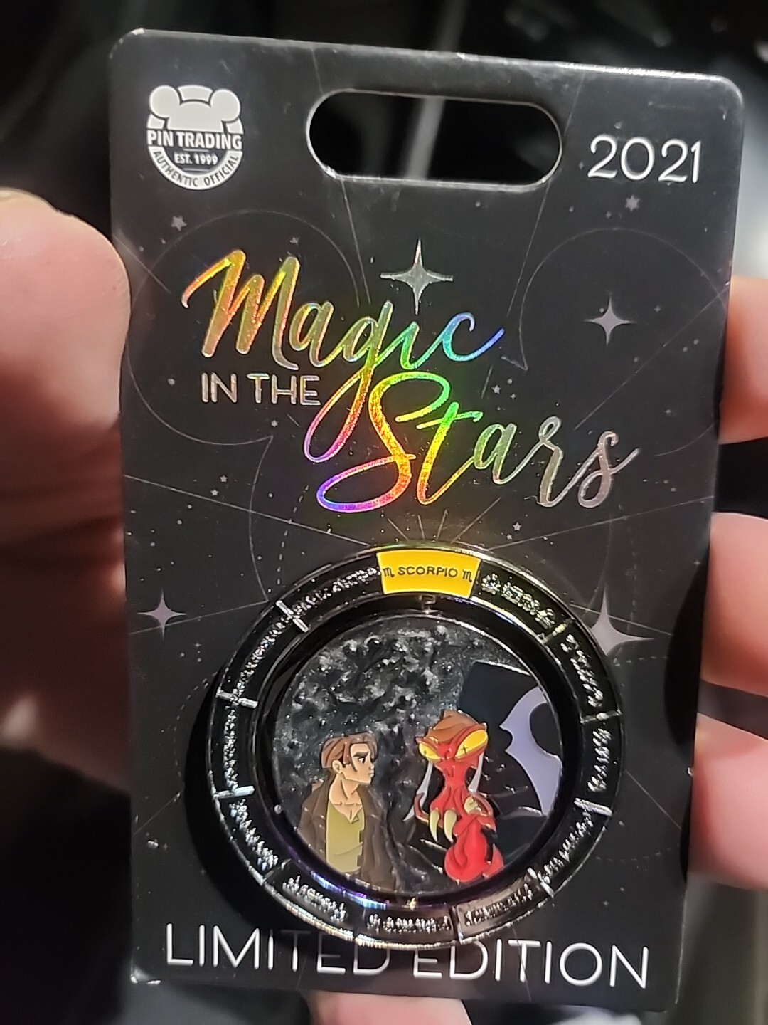 Disney Parks Trading Pin Magic In The Stars Treasure Planet Scorpio Jim ...