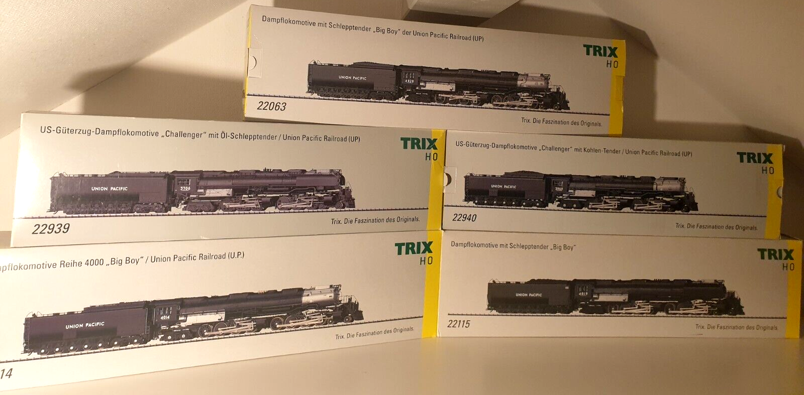 Trix H0 22806 Big Boy 4011 Union Pacific - werksgealtert - Digital ...