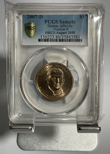 PCGS sample coin, 2007 D Jefferson dollar coin | eBay
