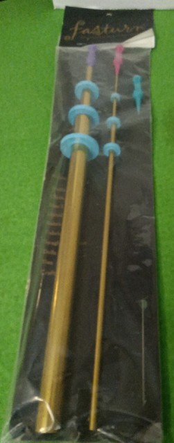 Vintage Fasturn Crowning Touch Fabric Tube Turning System 6 Tubes 3 ...