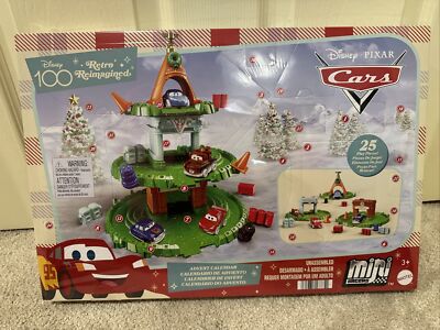 Disney Pixar Cars Mini Racers Advent Calendar 2023 25 Pieces Diecast ...