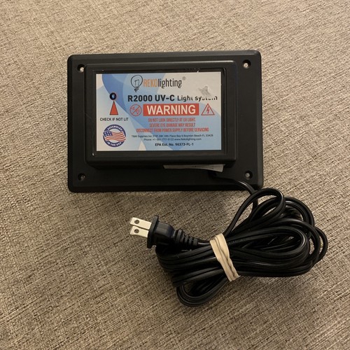 REKO Lighting R2000 UV-C WHOLE HOUSE AIR PURIFIER 684191852046| eBay