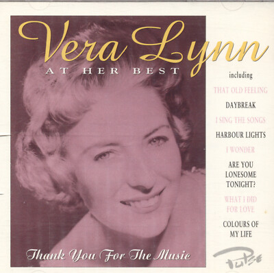 Vera Lynn - Thank You For The Music CD | eBay Australia