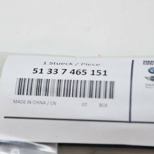 NEW BMW 3 G20 REAR LEFT DOOR WINDOW MOLDING STRIP OUTER 51337465151 ...