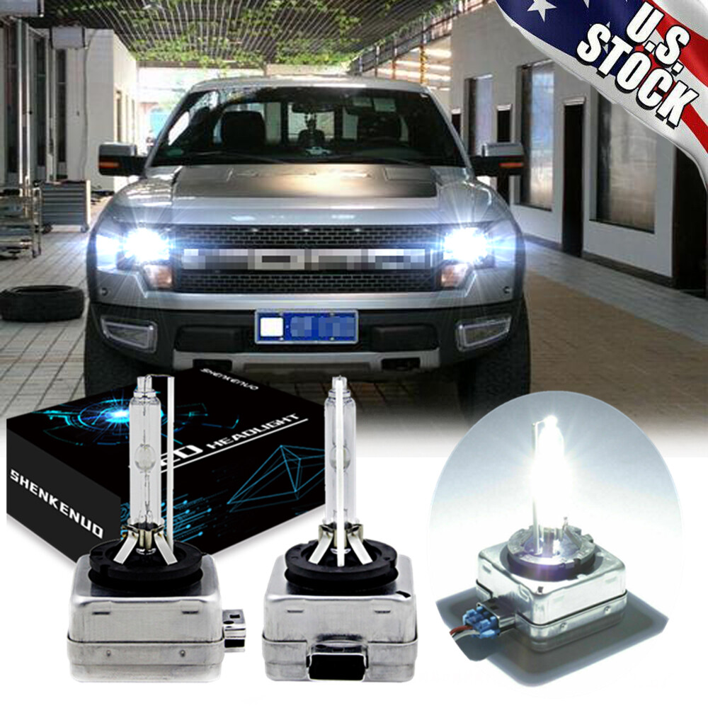 D3S Front HID Xenon Headlight Bulb For Ford F150 2013-2014 Low & High ...