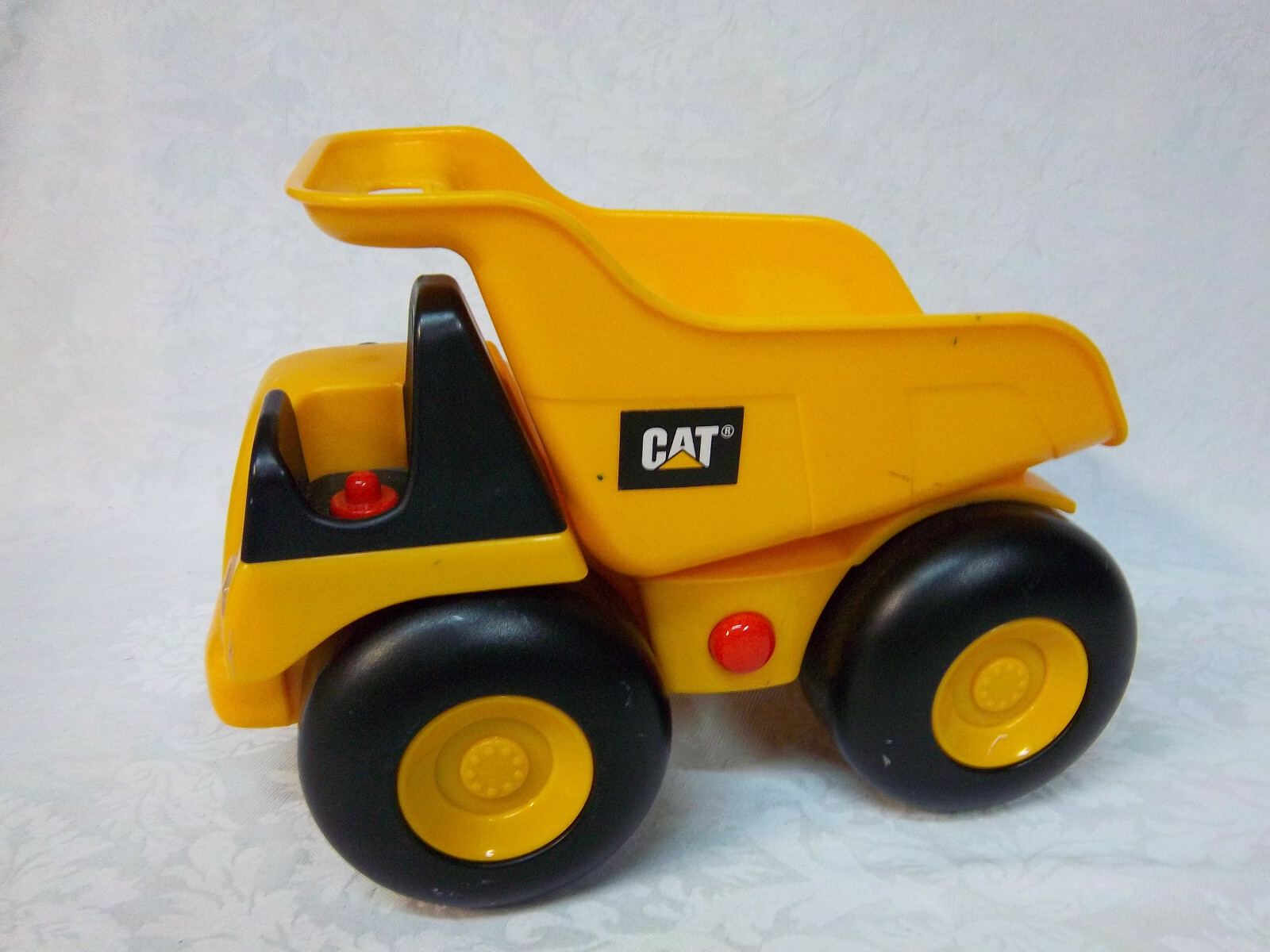 Toy State Caterpillar Dump Truck Sound Light Construction 12" Toy | eBay