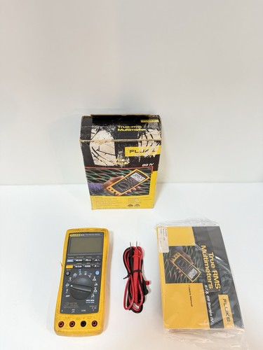 FLUKE 89 IV TRUE RMS DIGITAL MULTIMETER W / LEADS - FREE SHIPPING | eBay