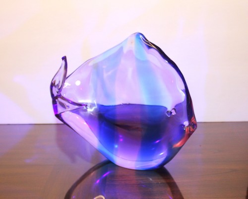 Rare Murano Large Fish Alexandrite Neodymium Art Sculpture | eBay