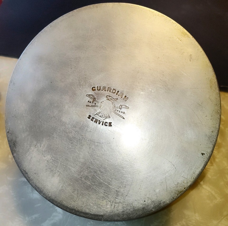 3 Guardian Service Cookware Casserole Pot & Lids Hammered Aluminum ...