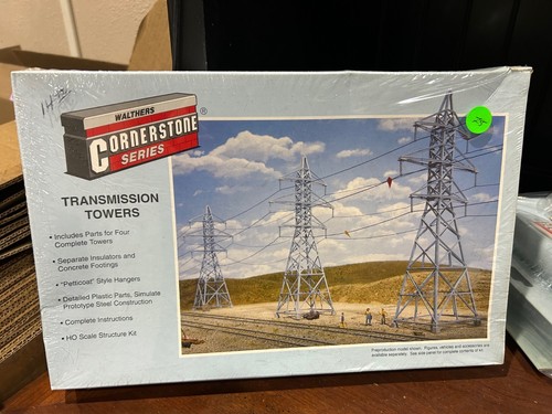 HO Scale Walthers Transmission Towers kit | eBay