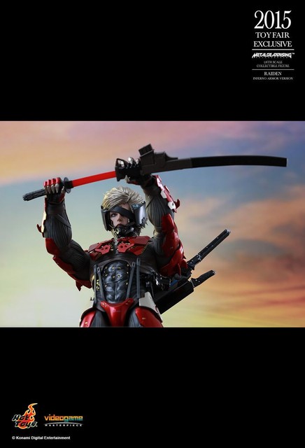 Hot Toys Metal Gear Rising Raiden Inferno 12 in Action Figure - VGM19 ...