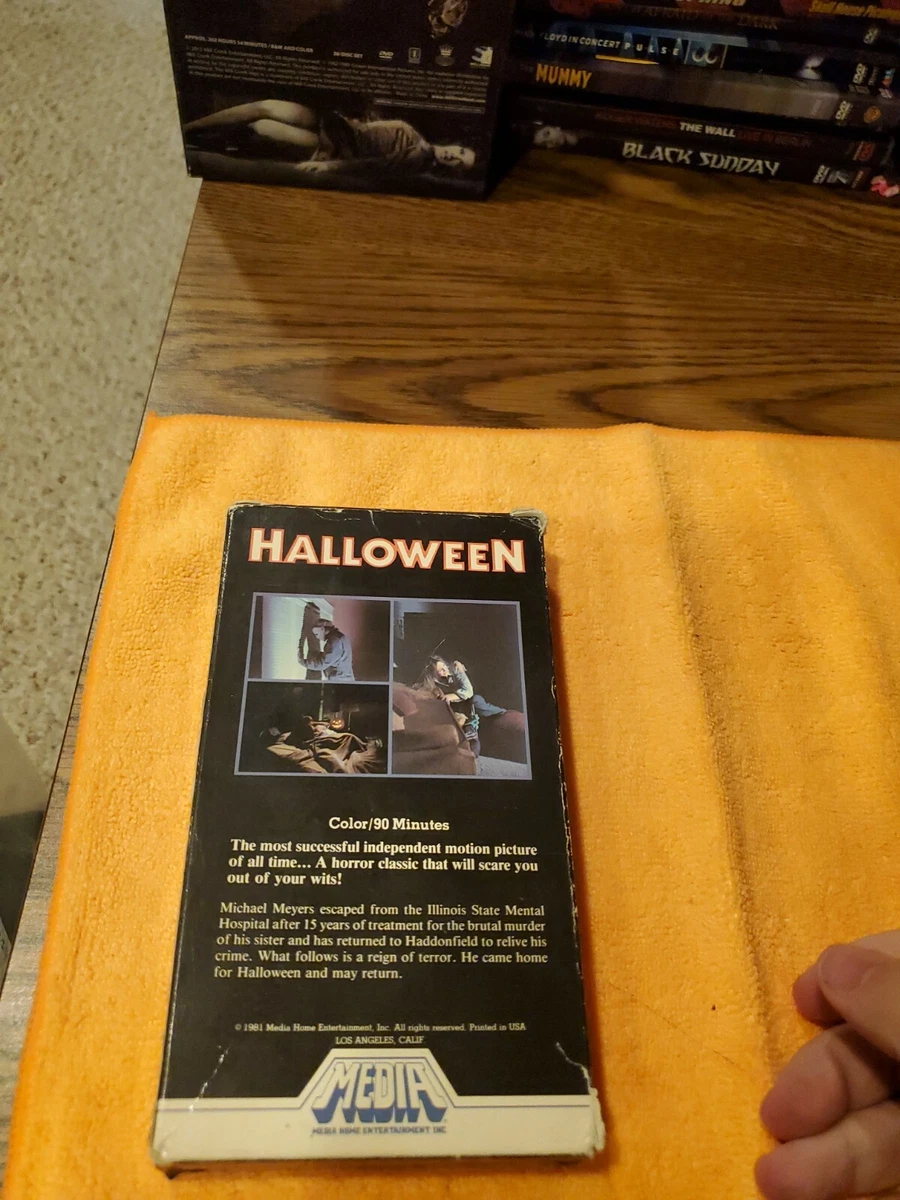Entertainment Halloween Vhs Media