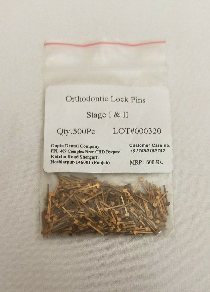 Dental Ortho Begg’s Lock Pins 500 Piece | eBay