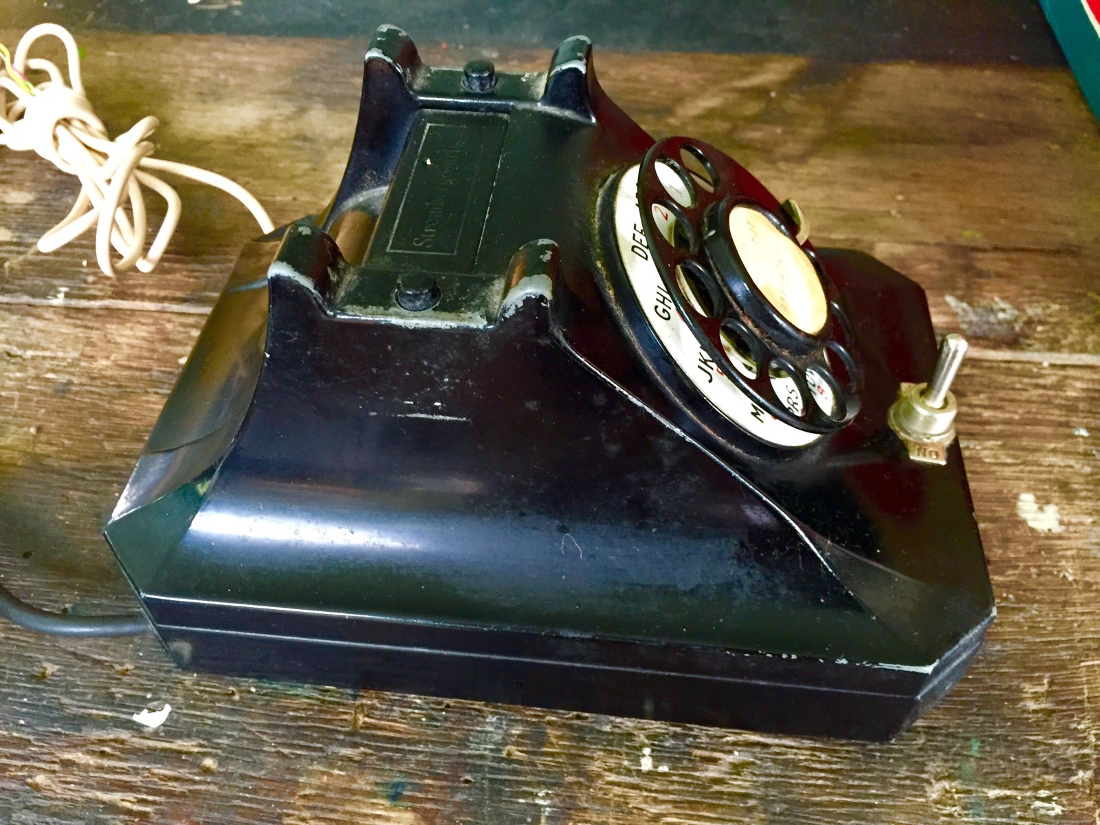 Rare Vintage Telephone Stromberg Carlson Desktop With On/Off Switch ...
