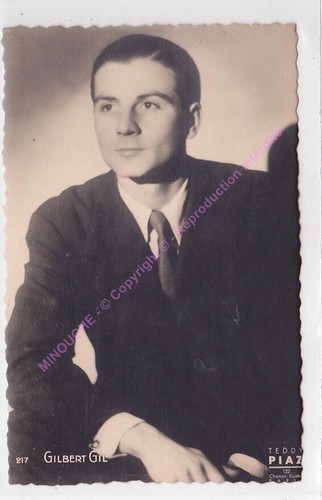 CPSM RPPC STAR GILBERT GIL PHOTO TEDDY PIAZ Edt O.P. 217 | eBay