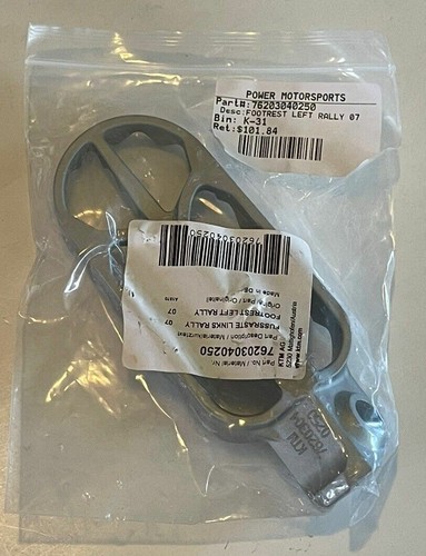 NOS OEM KTM Left Rally Footrest - 76203040250 | eBay