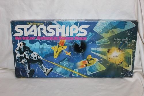Vintage 80s 1980 Waddingtons Starships Board Game Complete | eBay