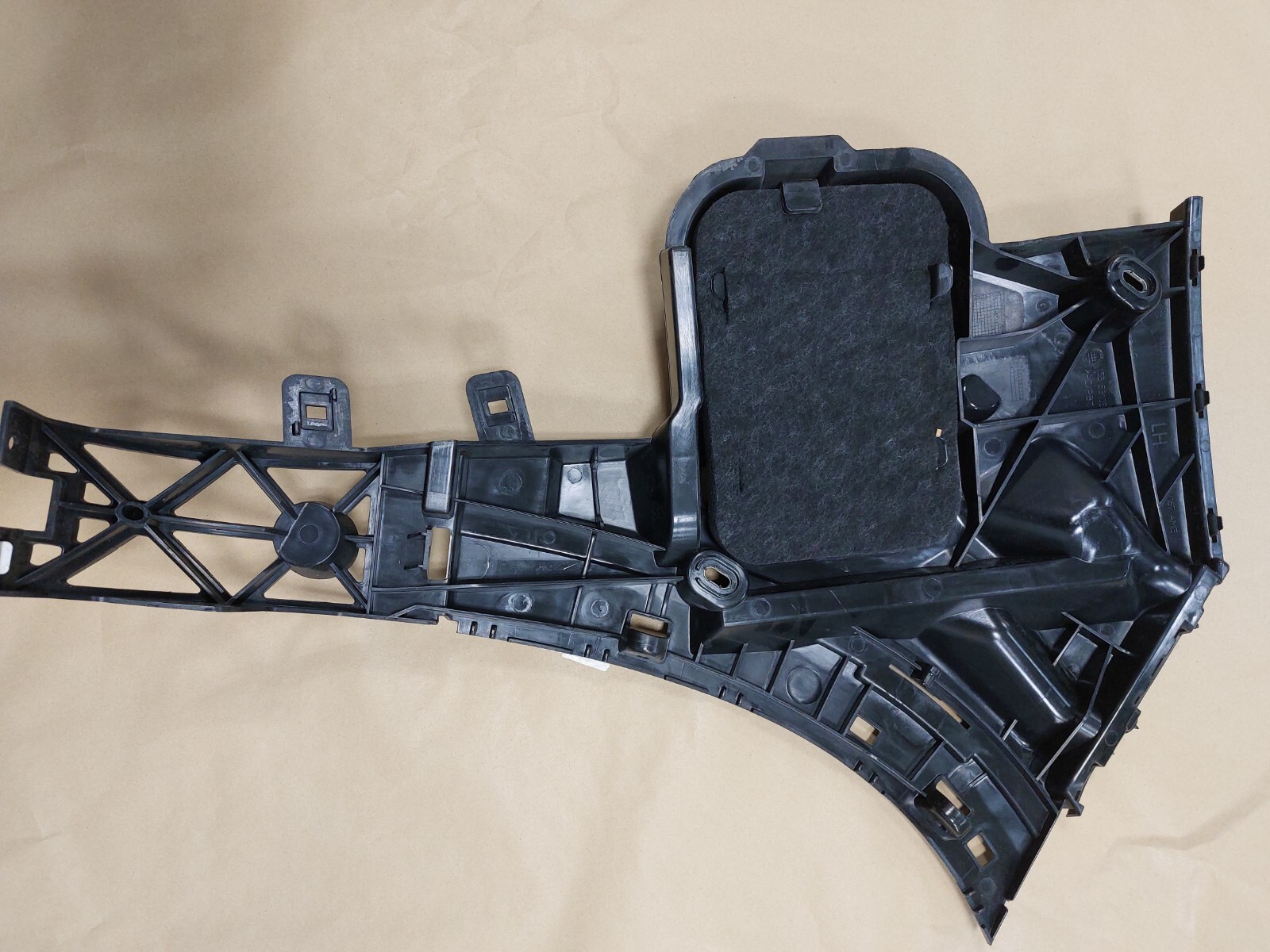 Mercedes-benz GLE Rear Bumper Bracket Mouting Rail Left Side ...