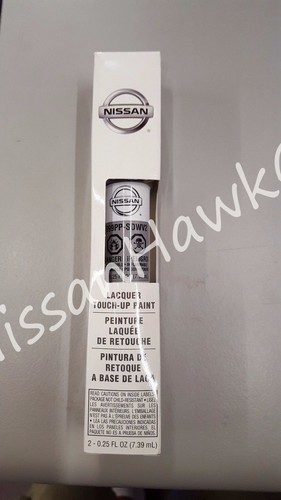 OEM Nissan Touch-Up Paint + Clear Coat "POLISHED TITANIUM" Color Code ...
