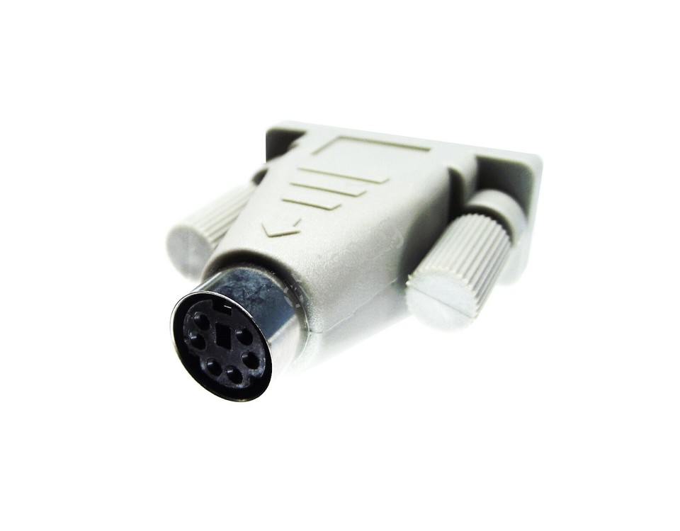 From OZ Quality 1PC PS/2 PS2 Female To DB9 Female 9 Pin Mouse Adapter ...